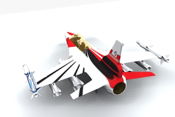 fighter jet obj free