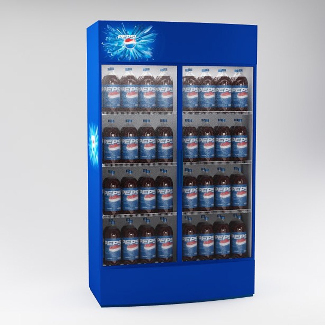 3d Refrigerator Fridge Model