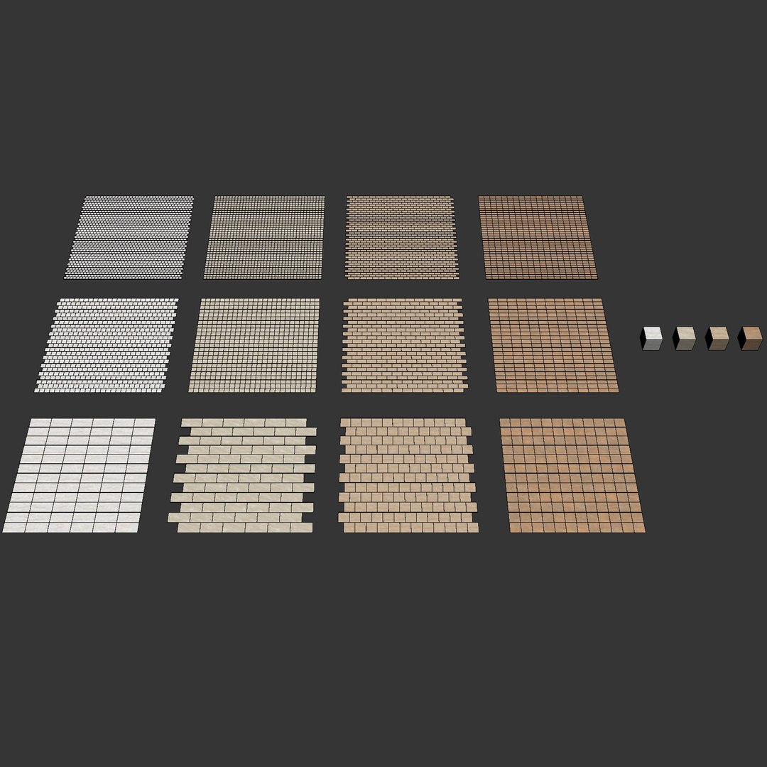 3D Natural Stone Set 02 Model - TurboSquid 1870376