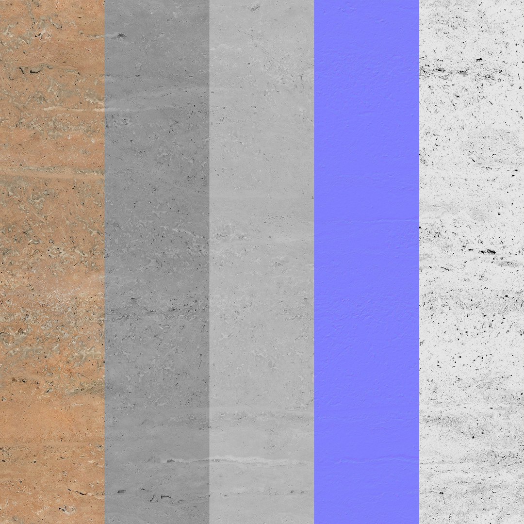 3D Natural Stone Set 02 Model - TurboSquid 1870376