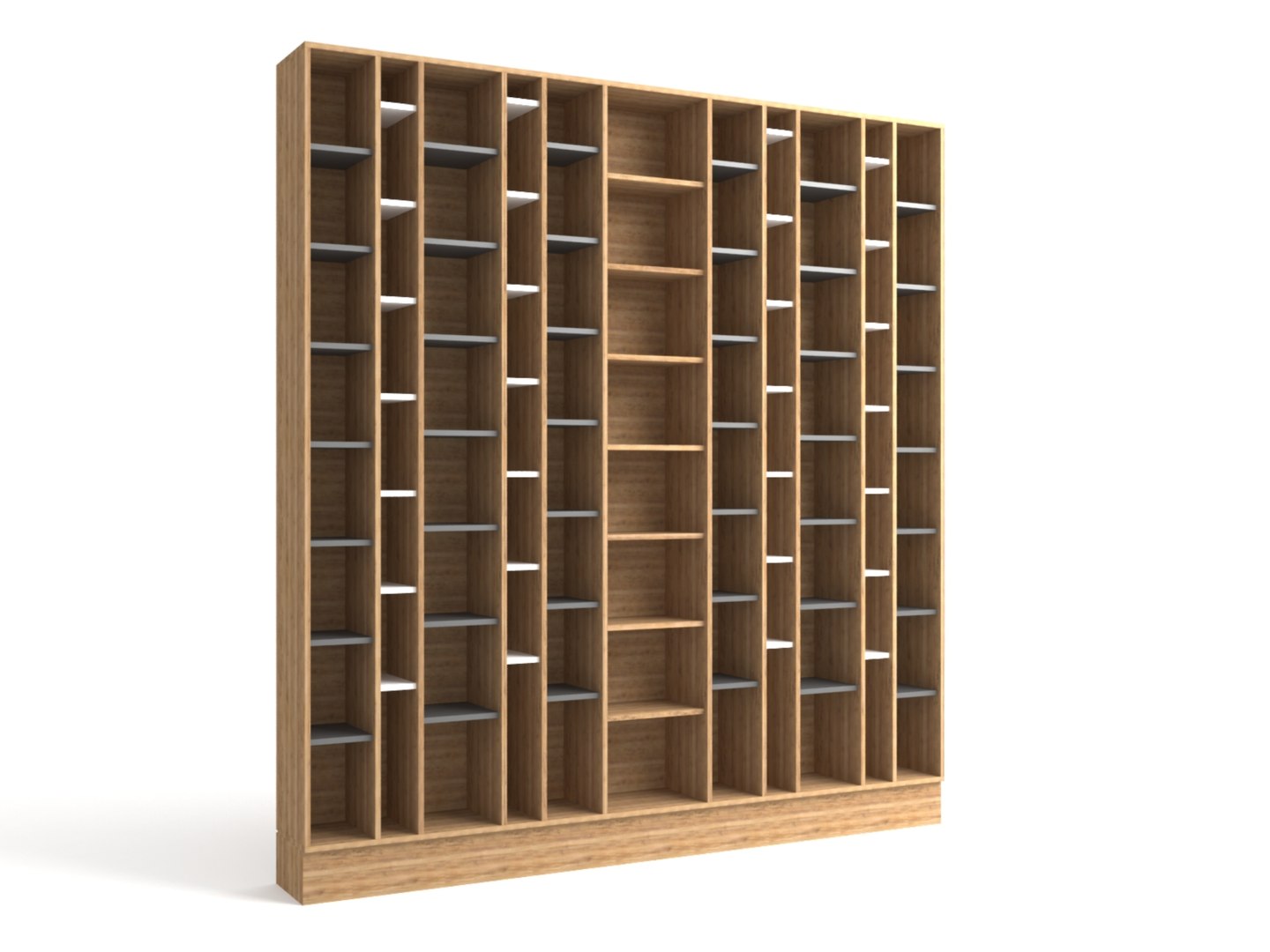 3dsmax Wood Shelf
