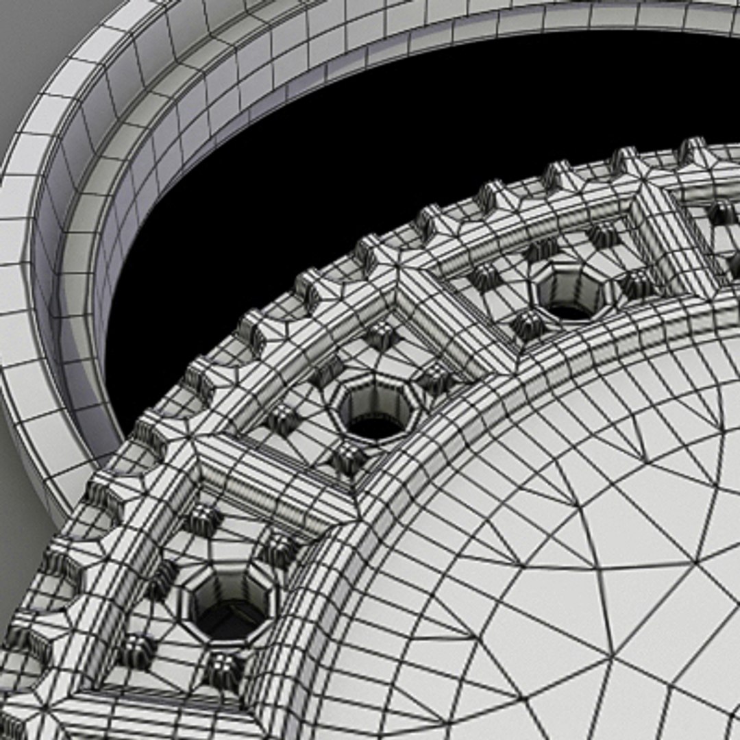 3d model of sewer manhole