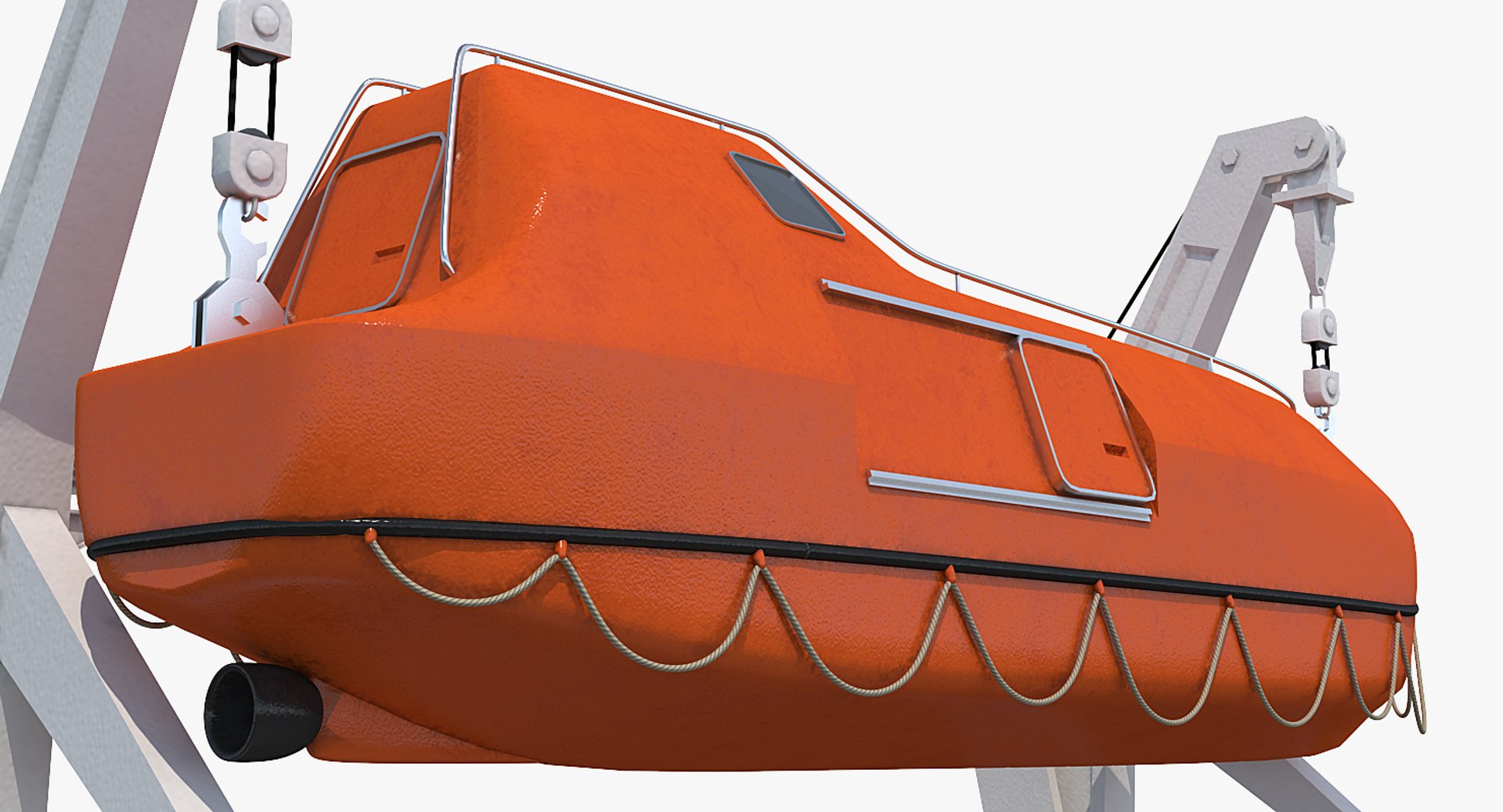 3D Model Lifeboats Boat Life - TurboSquid 1358501