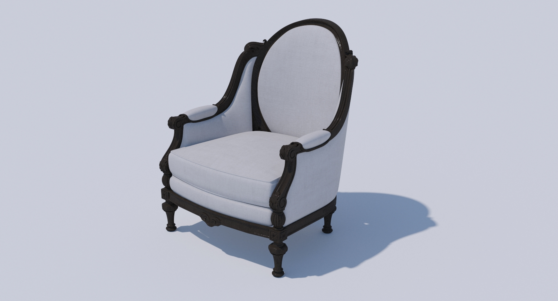 3d classic chair model