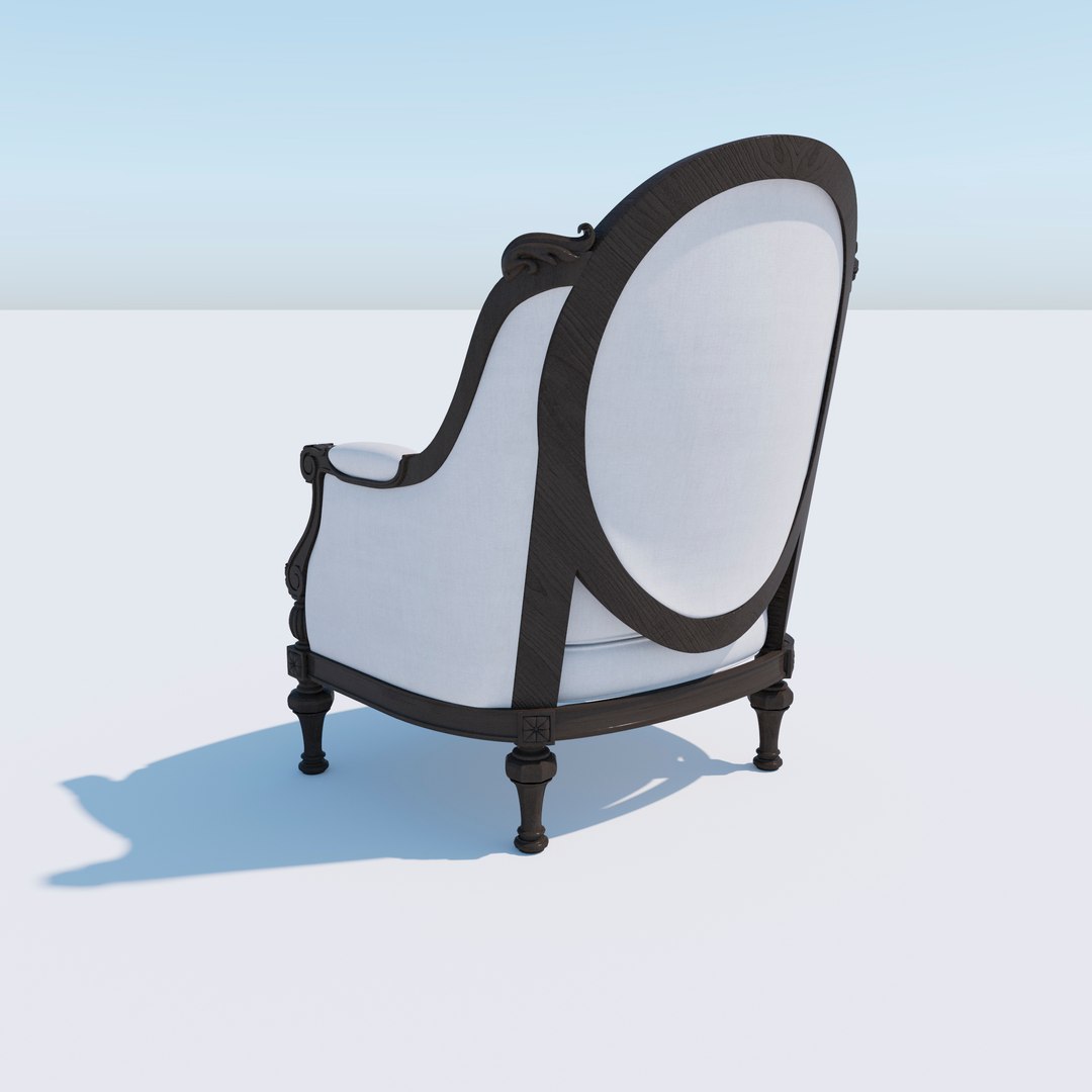 3d classic chair model