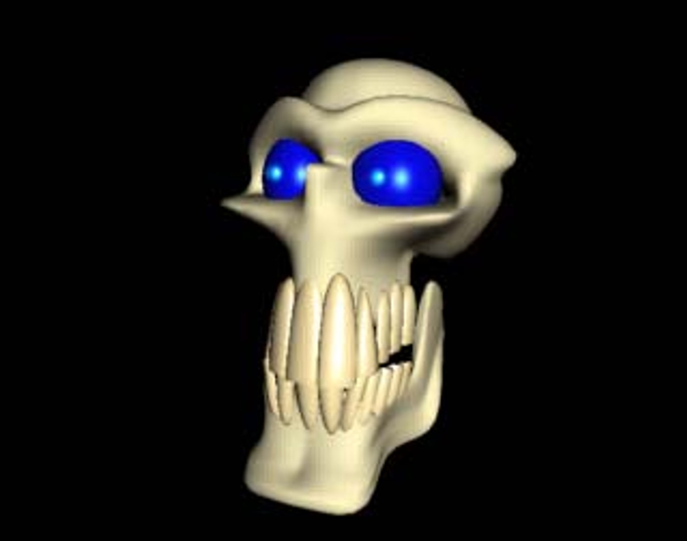3d Model Skull Head
