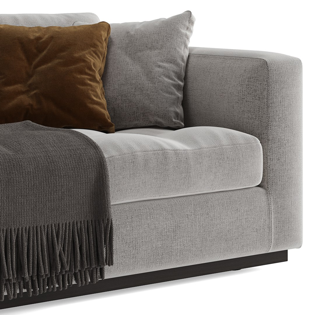Minotti Andersen Line Quilt model - TurboSquid 1743673