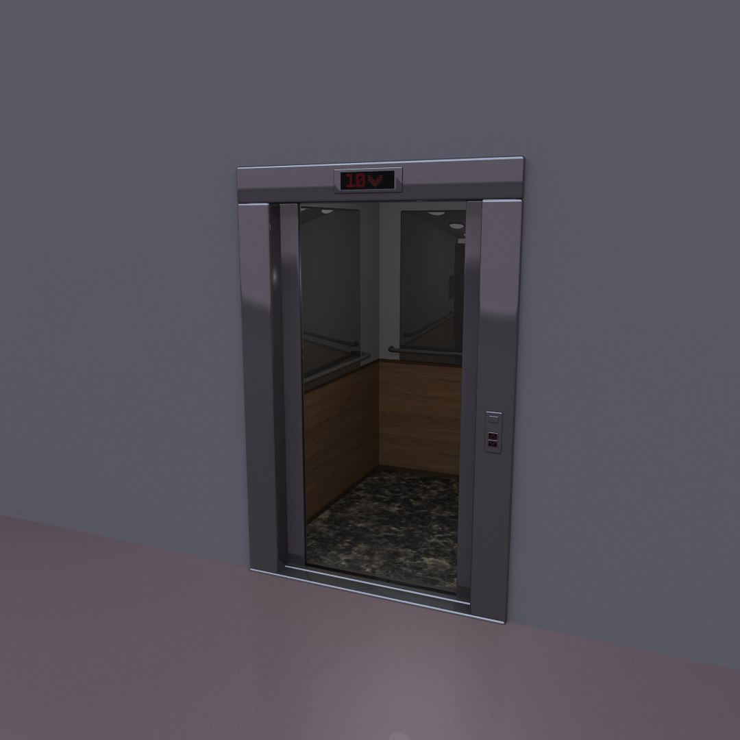 Elevator 3d Model