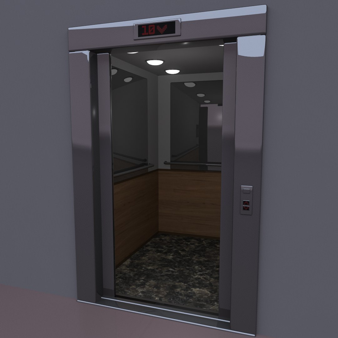 Elevator 3d Model