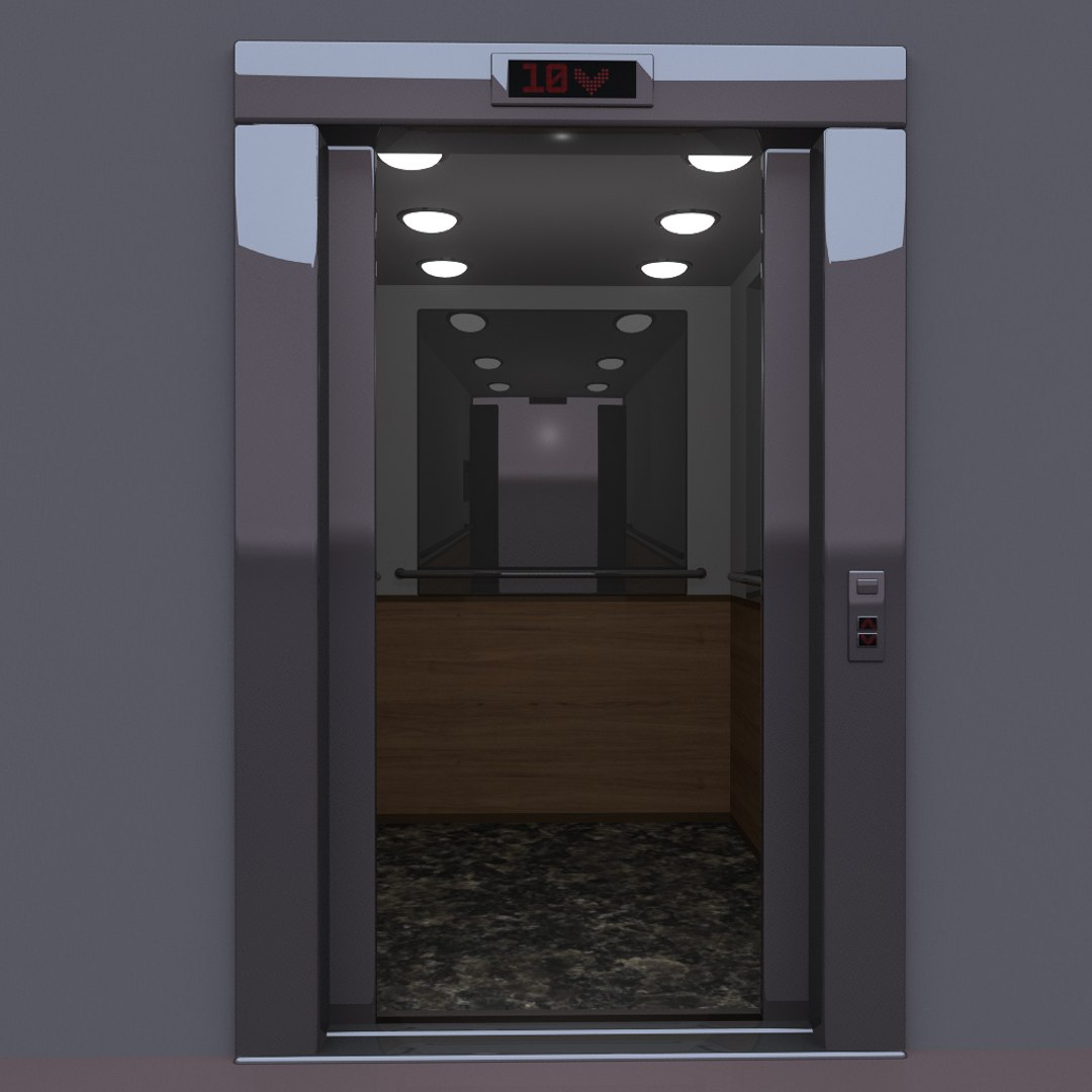 Elevator 3d Model