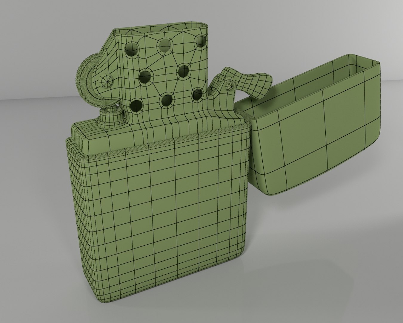 3d Model Zippo Lighter