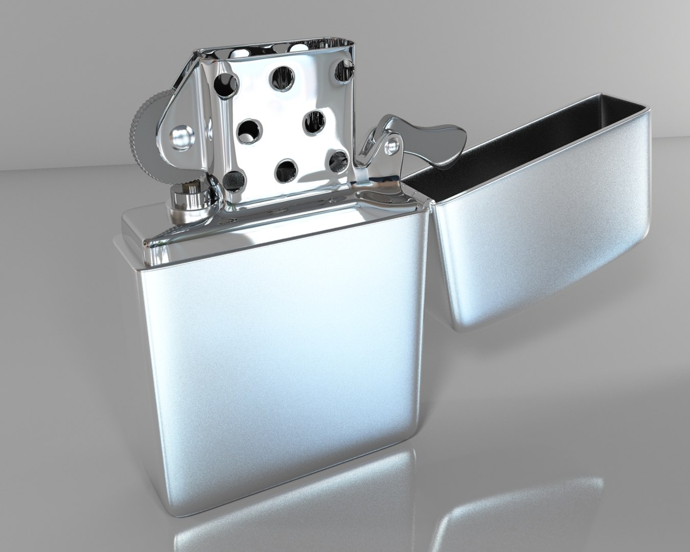 3d Model Zippo Lighter