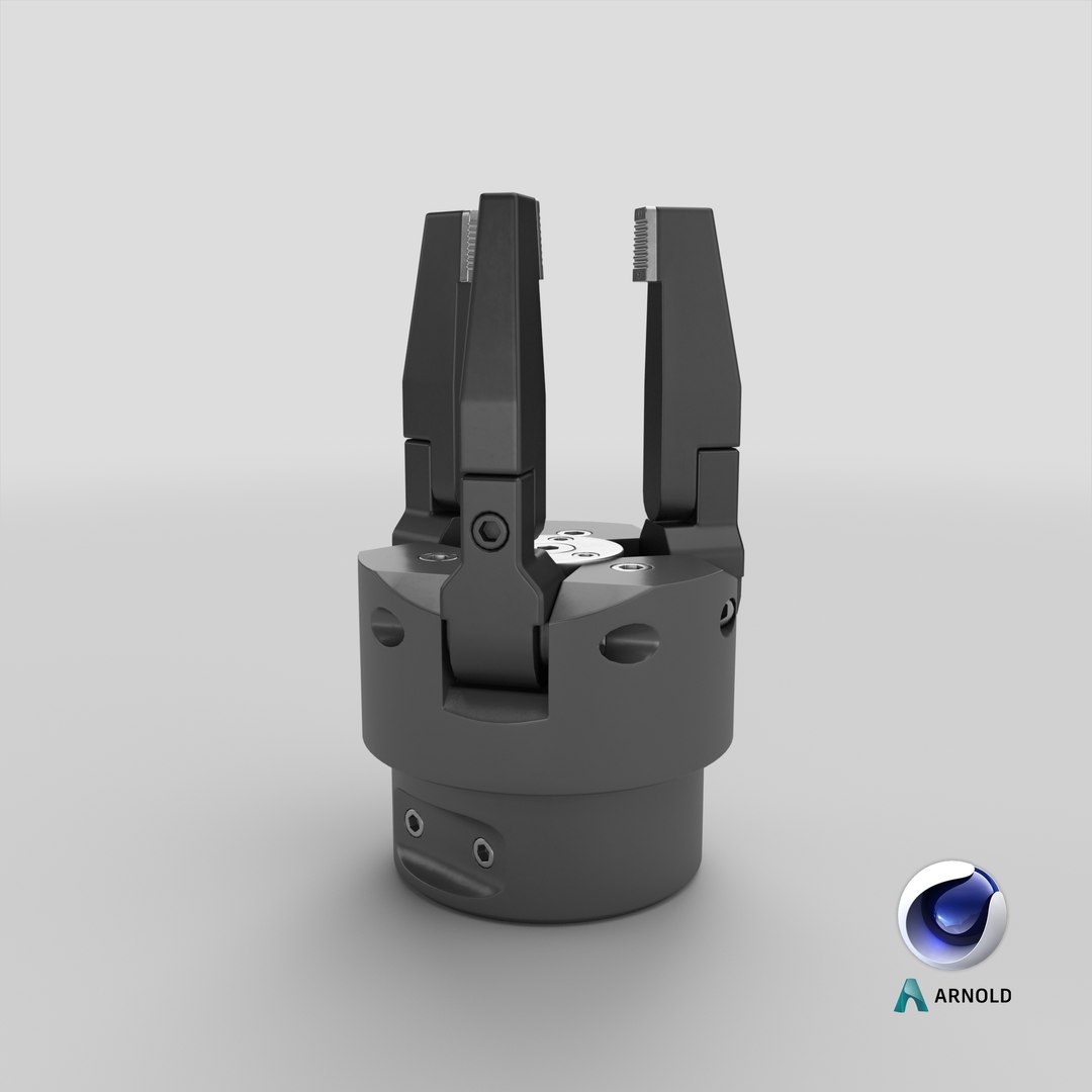 3D 3-Finger Robot Gripper Model - TurboSquid 2065113