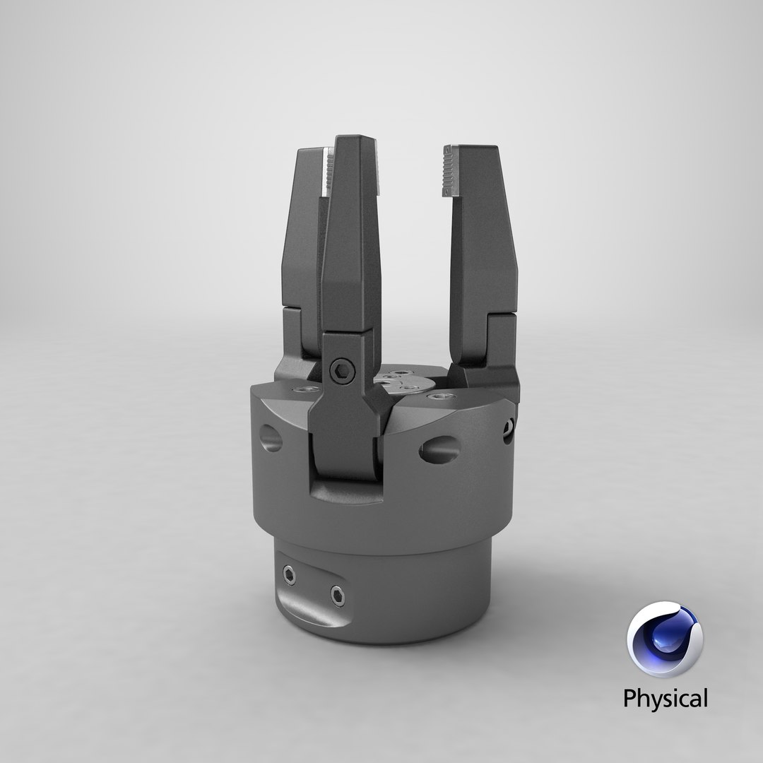3D 3-Finger Robot Gripper Model - TurboSquid 2065113