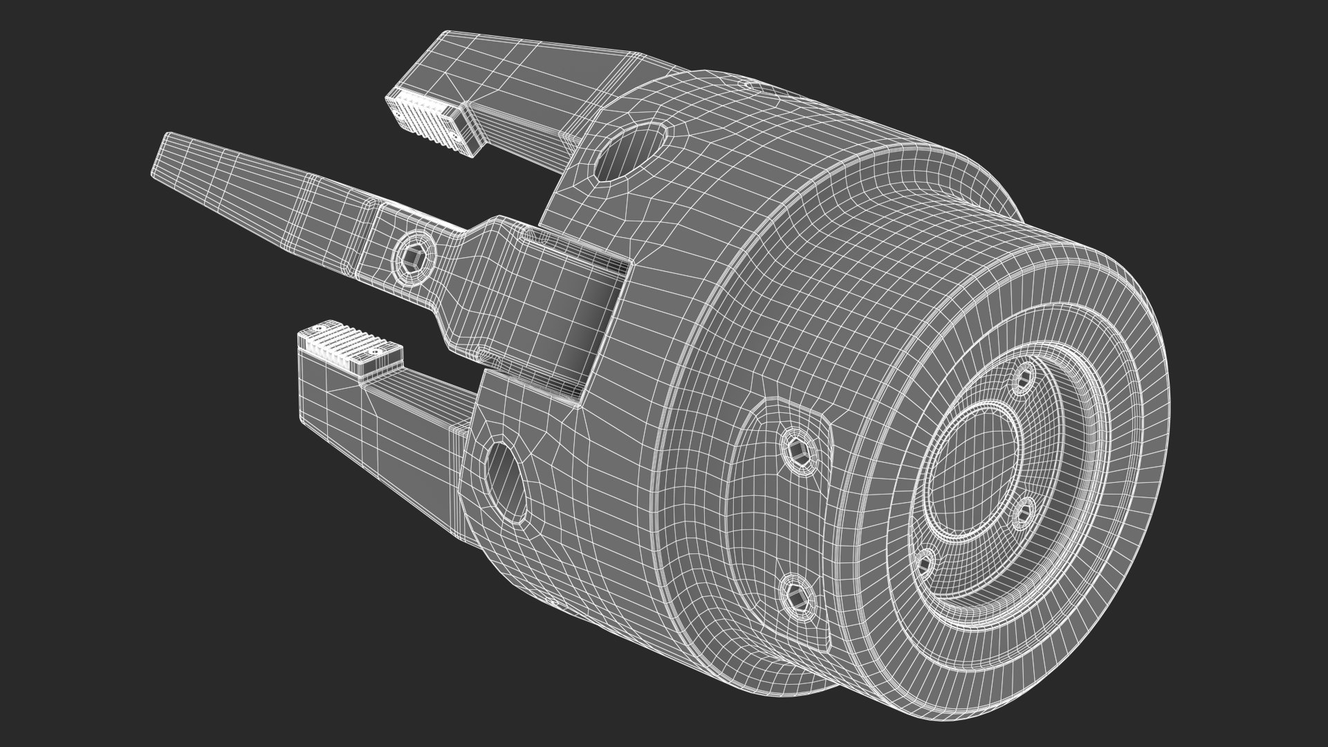 3D 3-Finger Robot Gripper Model - TurboSquid 2065113