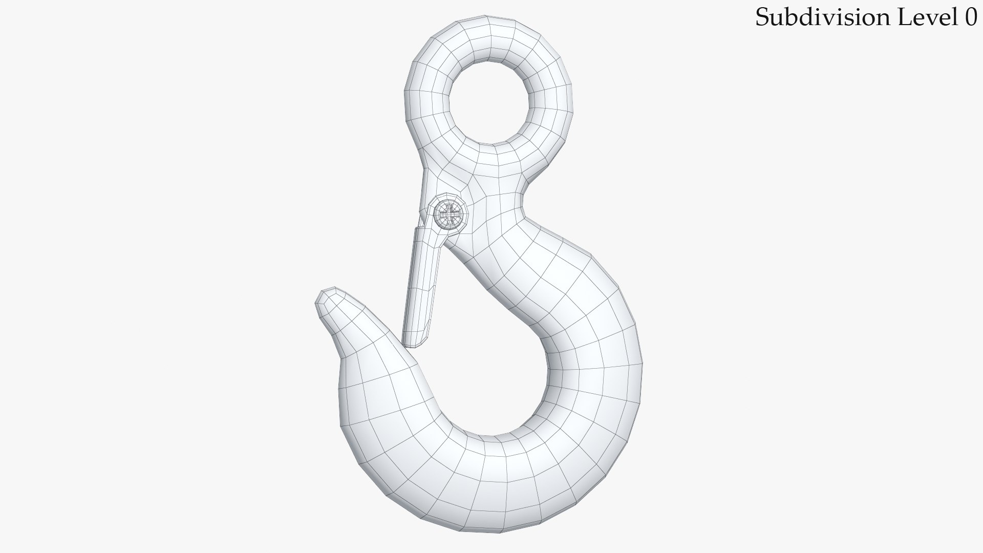 3D Industrial Hook 2 - TurboSquid 1550642