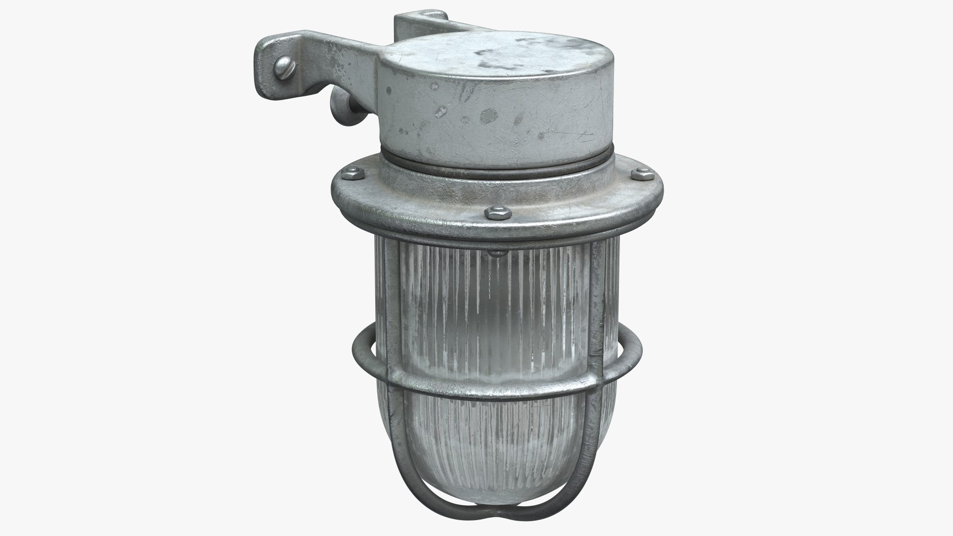 Industrial Bulkhead Light 2 3D Model - TurboSquid 2079529