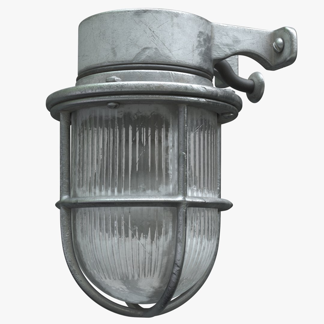 Industrial Bulkhead Light 2 3D model - TurboSquid 2079529