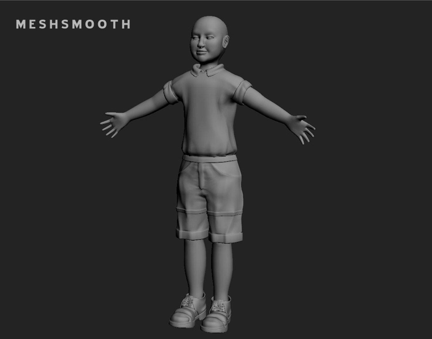 boy kid man 3d 3ds