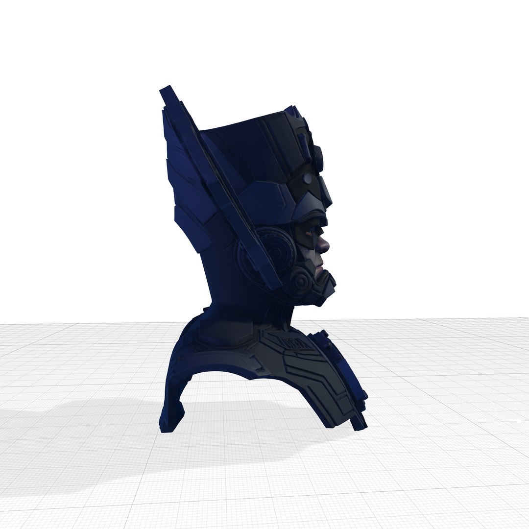 Galactus Cosmic Overlord Torso 3D Model Comics Inspired 3D Model ...
