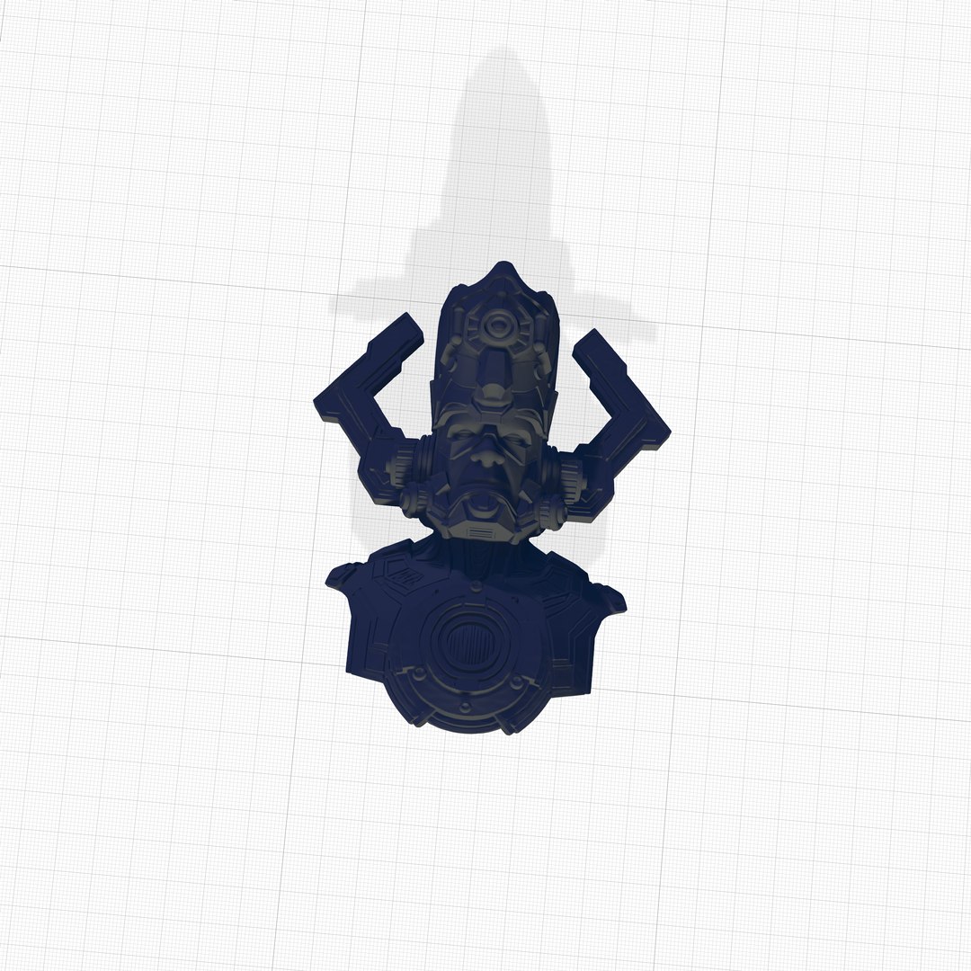 Galactus Cosmic Overlord Torso 3D Model Comics Inspired 3D Model ...