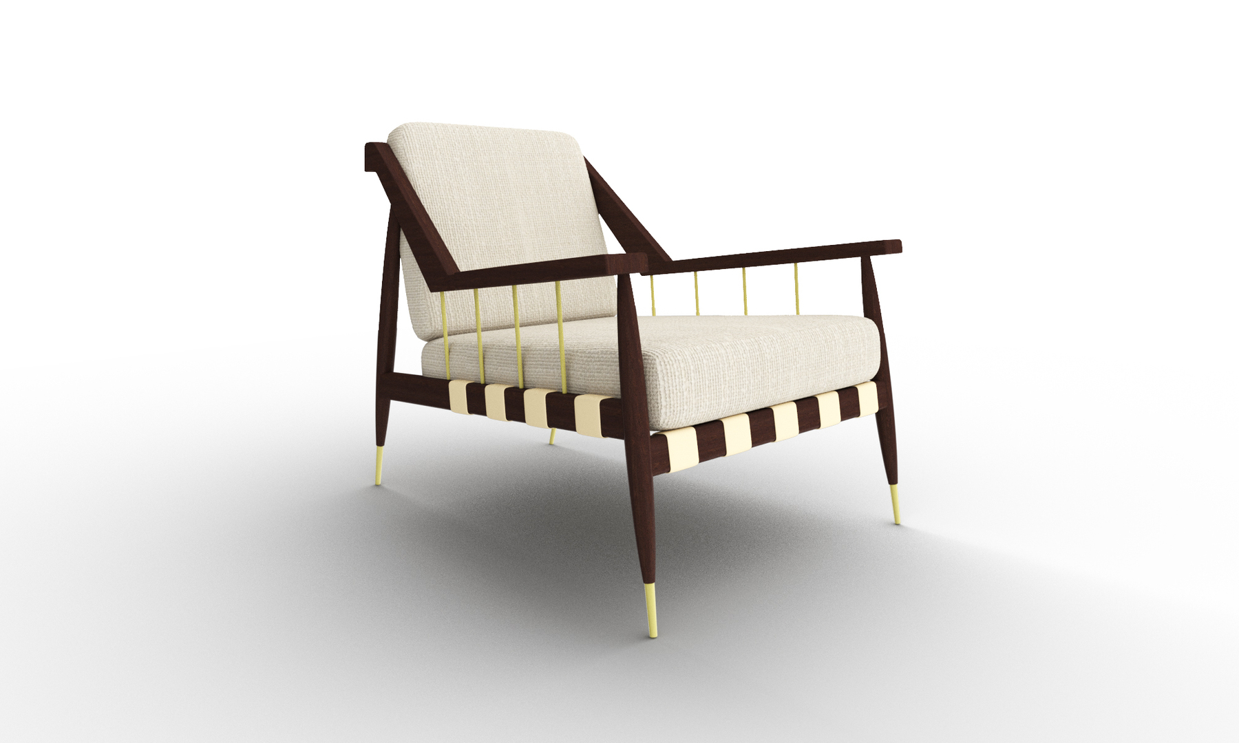 modèle 3D de Chaise longue Edmond Sponce - TurboSquid 1592203