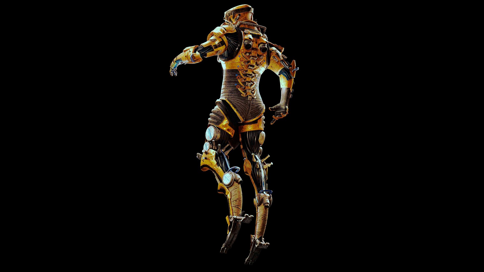 ANDROID 3D CHARACTER GAME READY 3D Model - TurboSquid 2193699