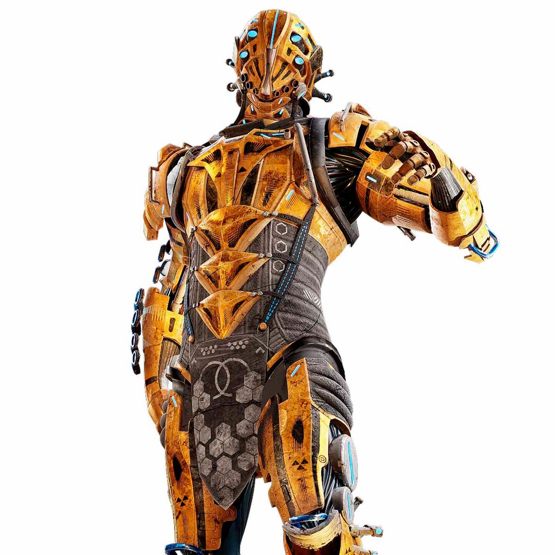 ANDROID 3D CHARACTER GAME READY 3D Model - TurboSquid 2193699