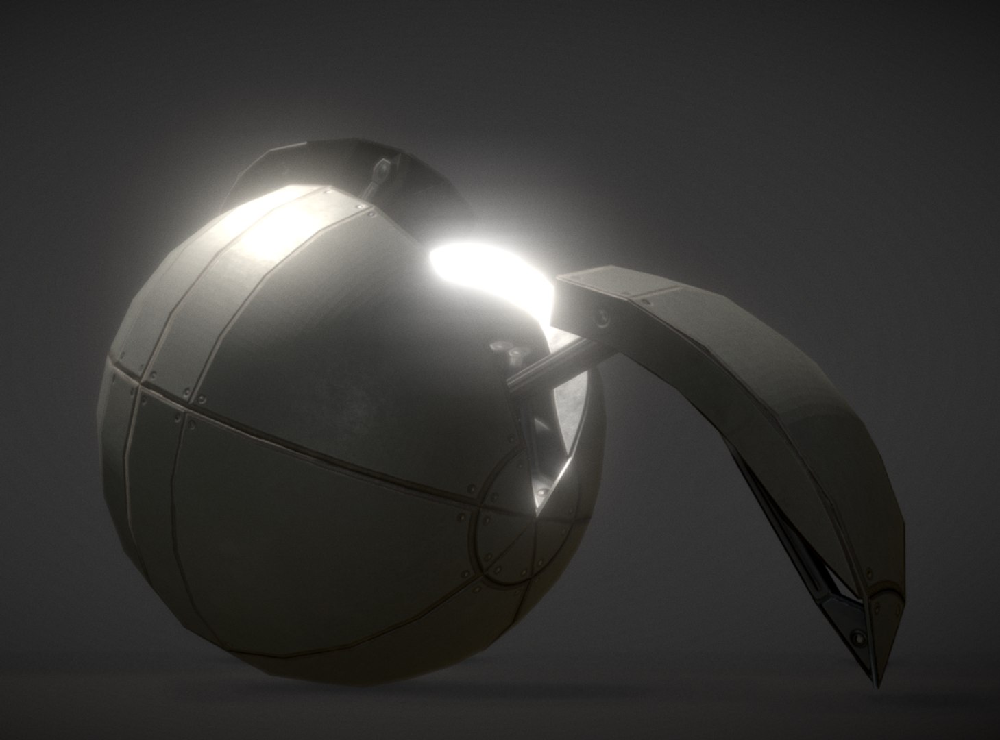 sphere bot 3d model