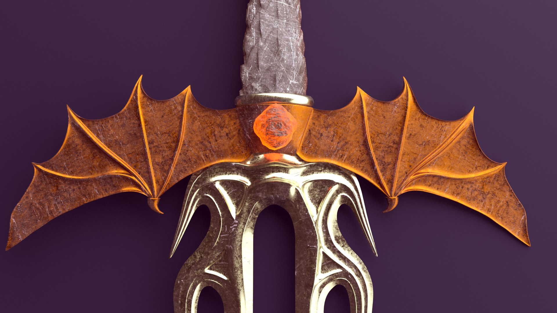 3D model Dragon Sword - TurboSquid 1956488