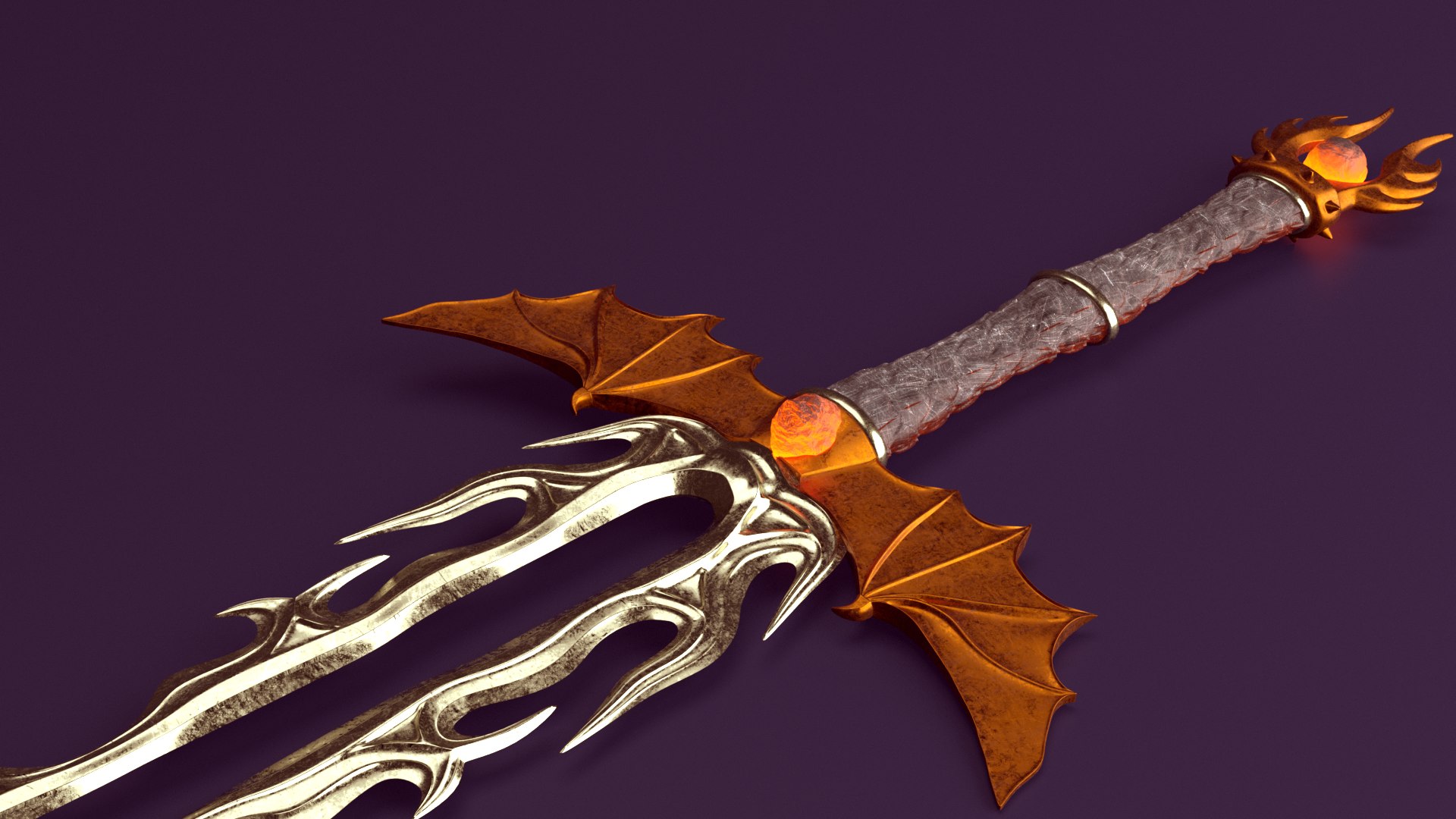 3D model Dragon Sword - TurboSquid 1956488
