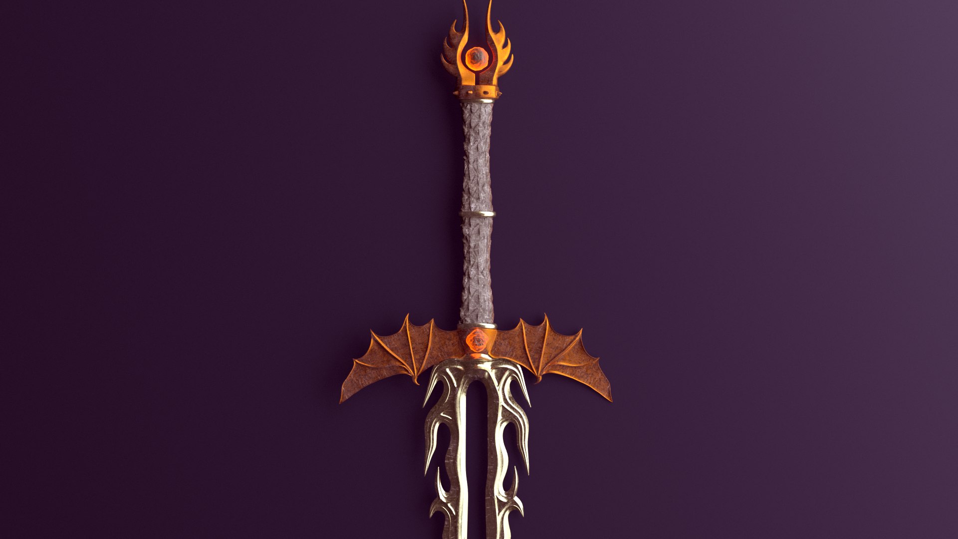 3D model Dragon Sword - TurboSquid 1956488