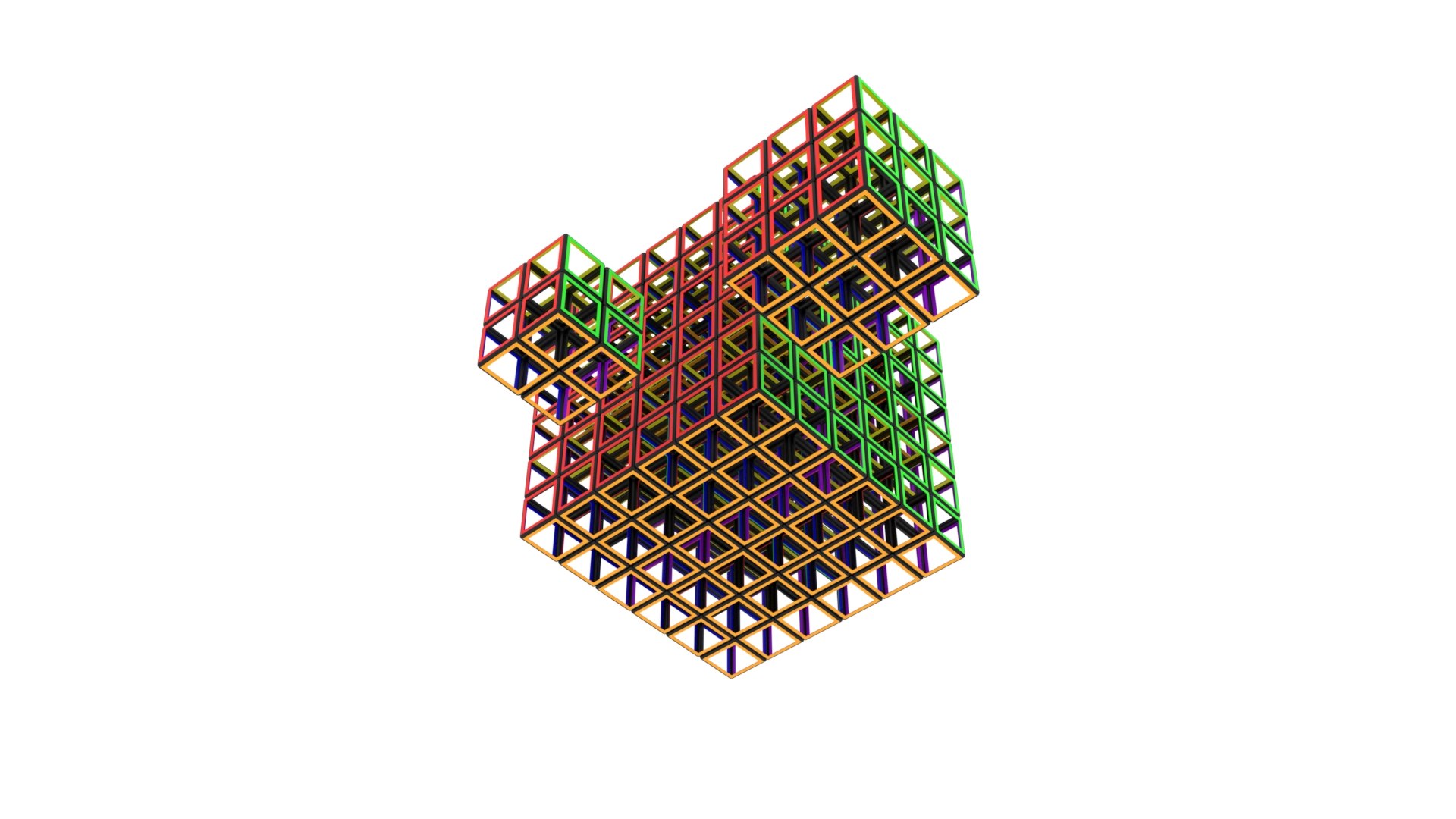 3D Rubiks Cube Skeletons Set - TurboSquid 1747883