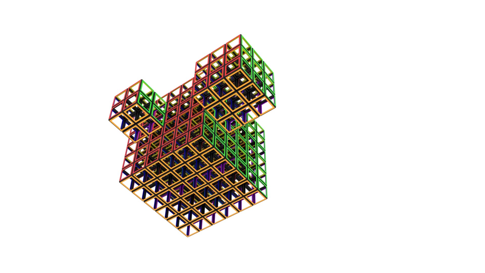 3D Rubiks Cube Skeletons Set - TurboSquid 1747883