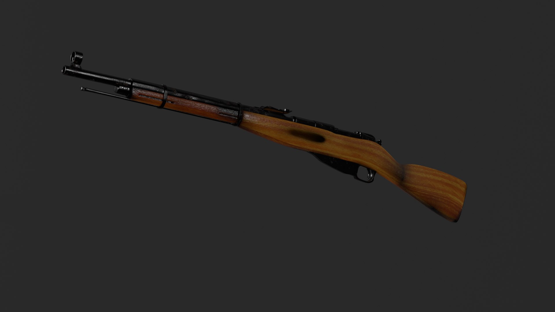 Mosin-nagant Soviet M38 Rifle 3D - TurboSquid 1362597