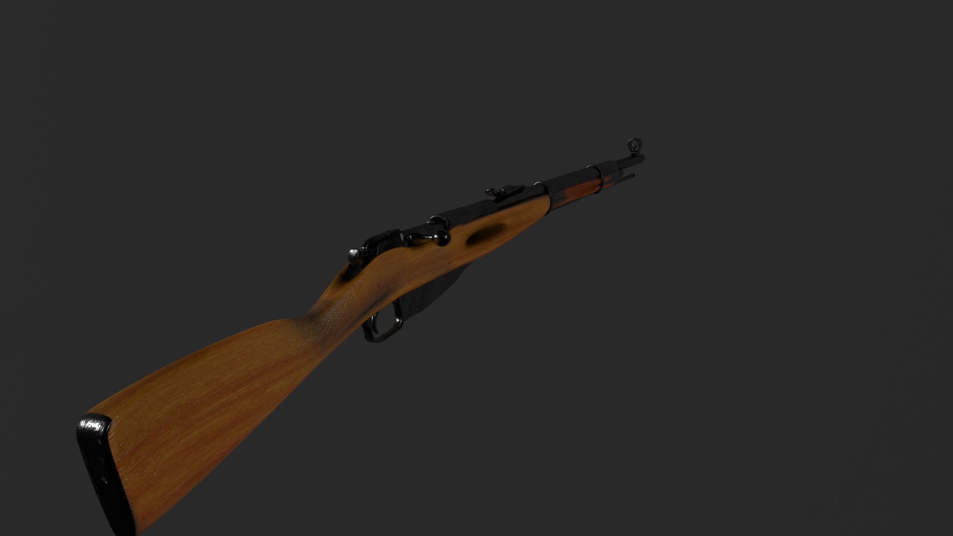 Mosin-nagant Soviet M38 Rifle 3D - TurboSquid 1362597