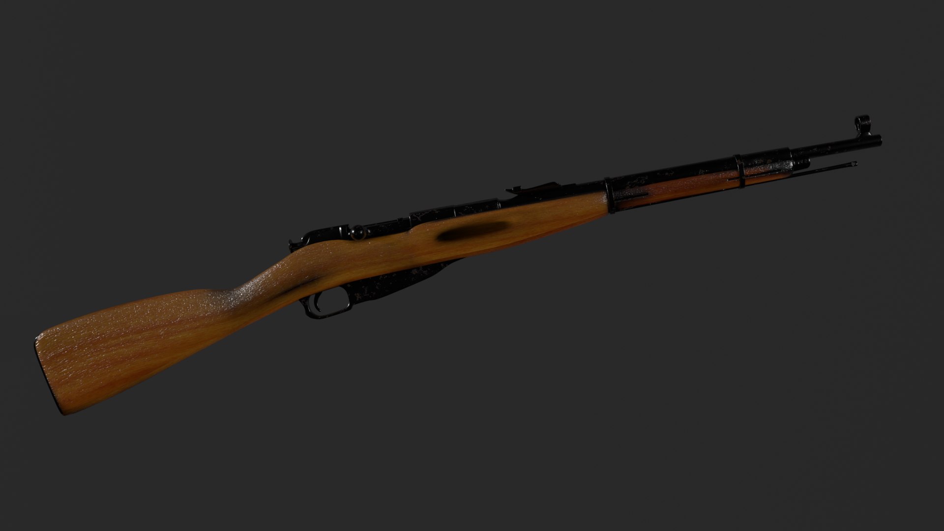 Mosin-nagant Soviet M38 Rifle 3D - TurboSquid 1362597