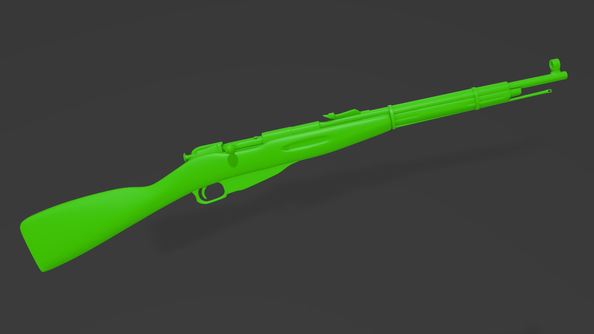 Mosin-nagant Soviet M38 Rifle 3D - TurboSquid 1362597