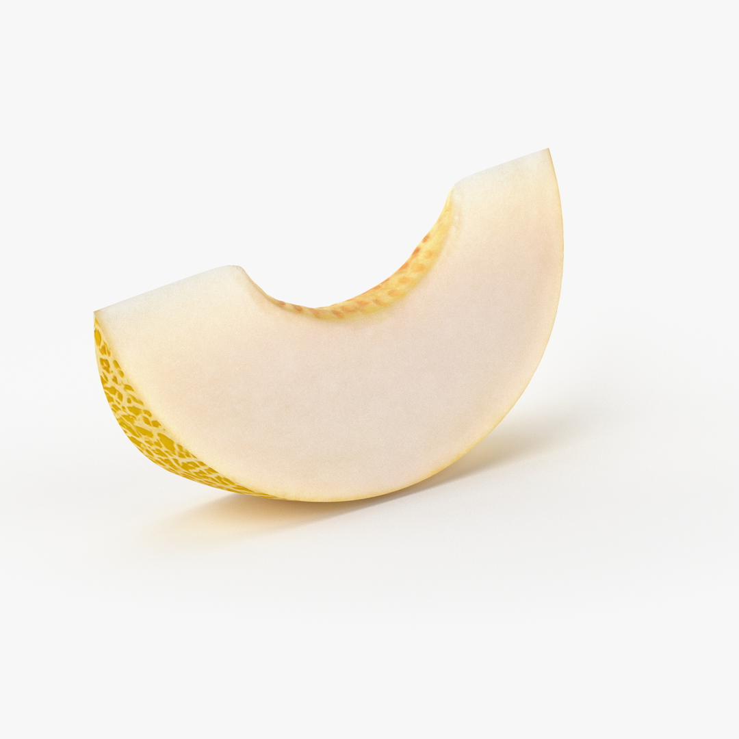 3d Model Realistic Melon Real Vegetables