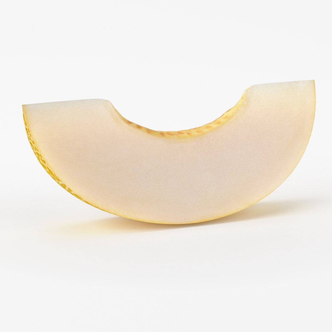 3d Model Realistic Melon Real Vegetables