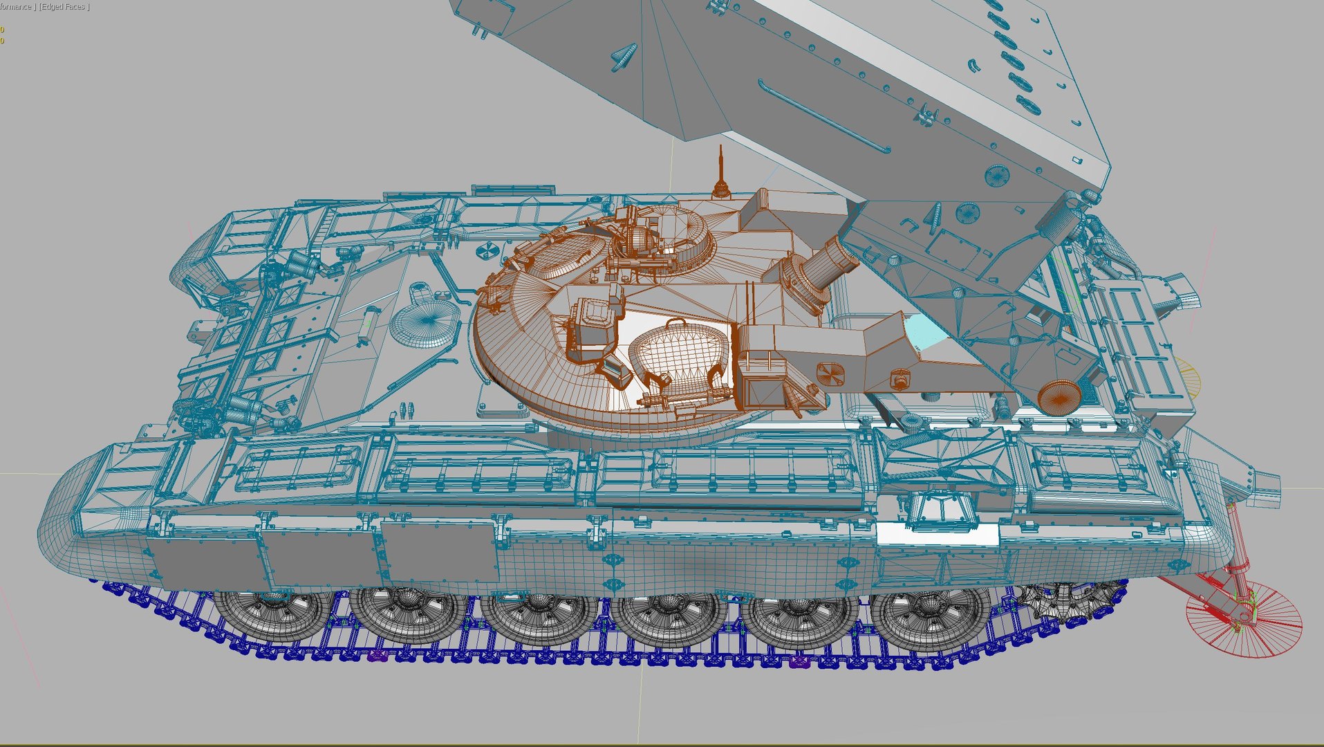 TOS-1A Solntsepyok Multiple Rocket Launcher 3D Model - TurboSquid 2335895