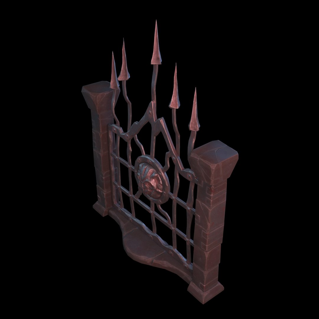 Fantasy Gate 3D Model - TurboSquid 1402285