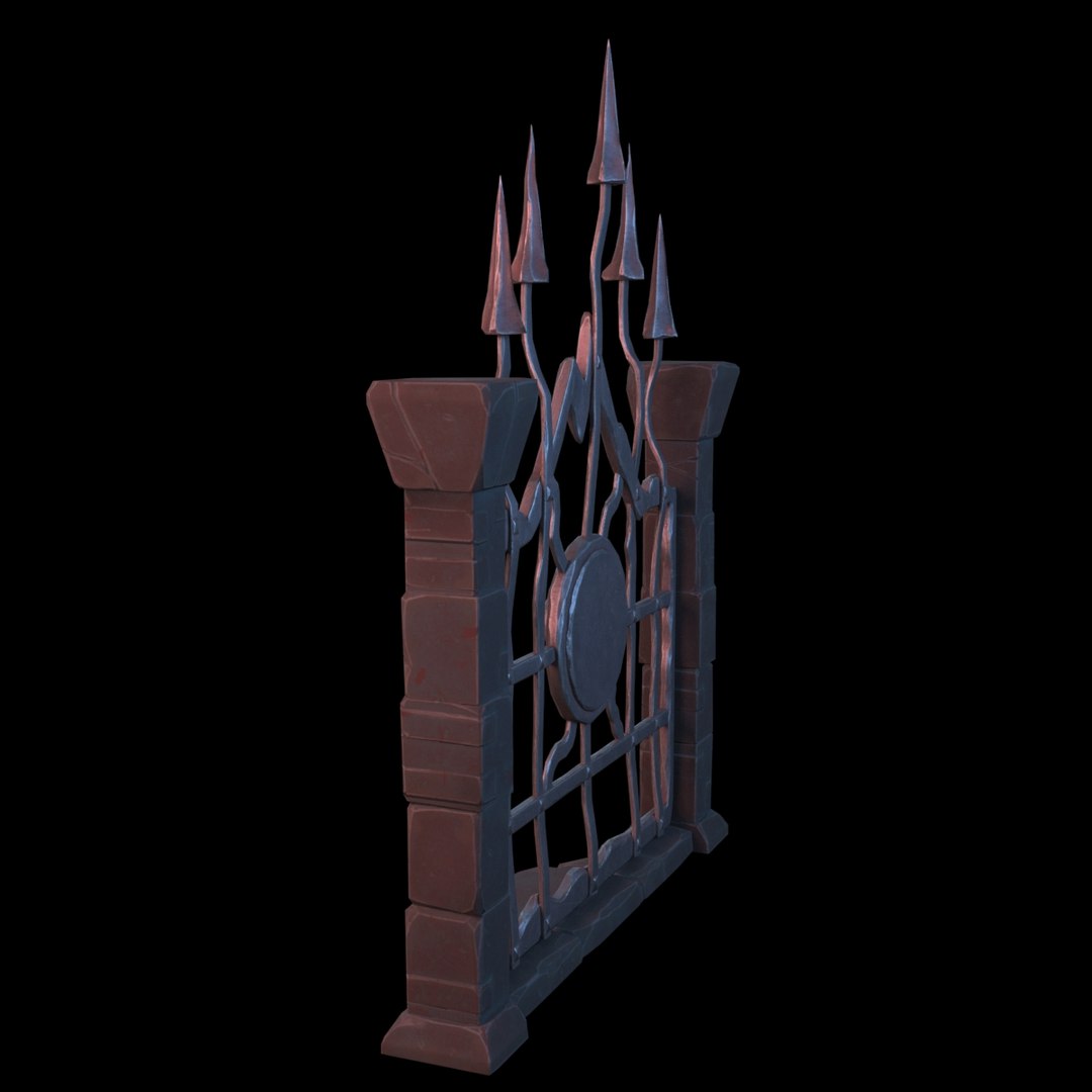 Fantasy Gate 3D Model - TurboSquid 1402285