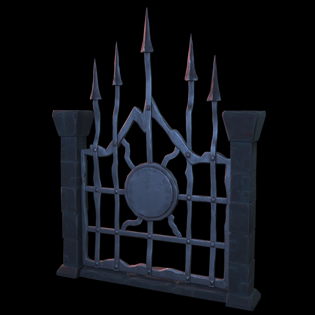 Fantasy Gate 3D Model - TurboSquid 1402285