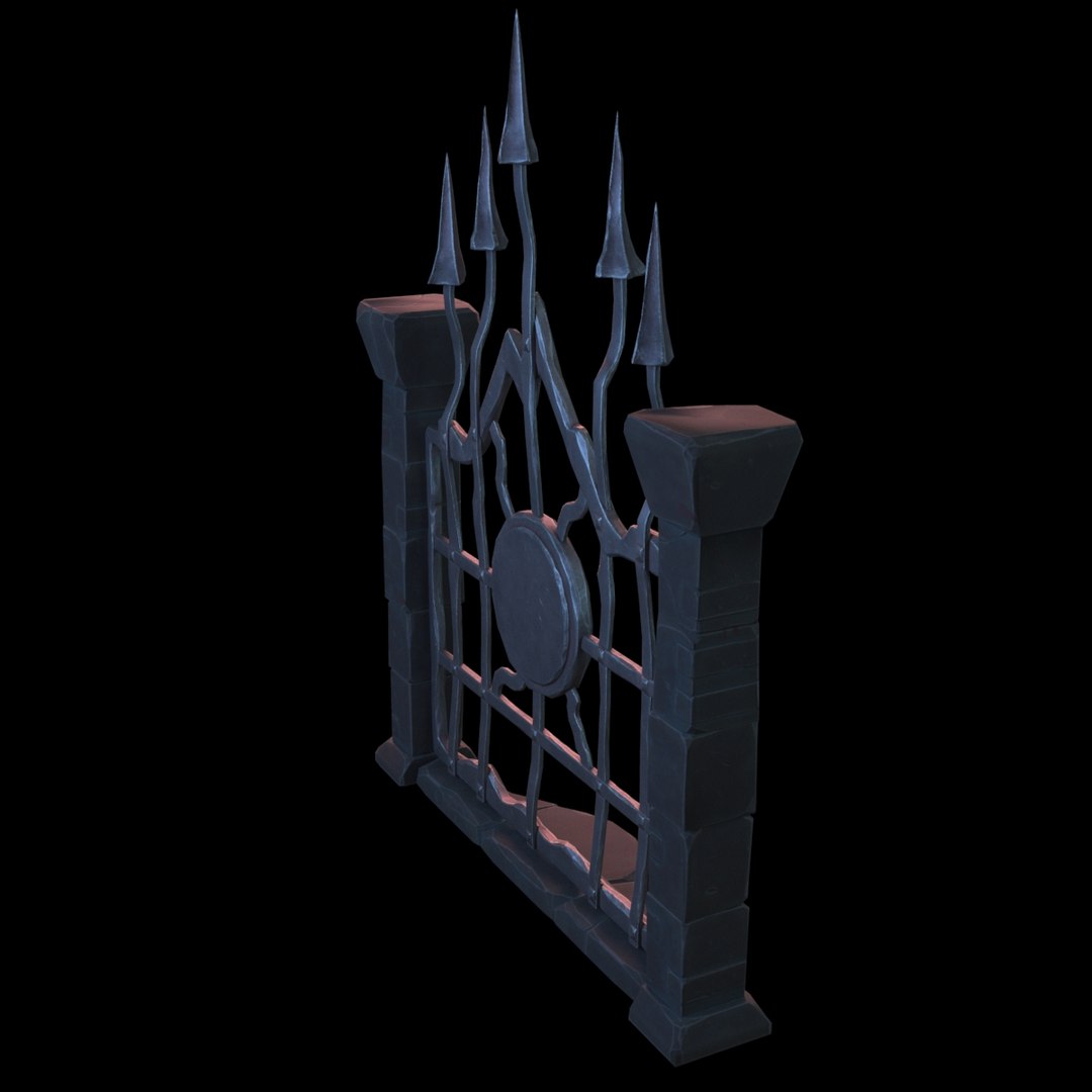Fantasy Gate 3D Model - TurboSquid 1402285