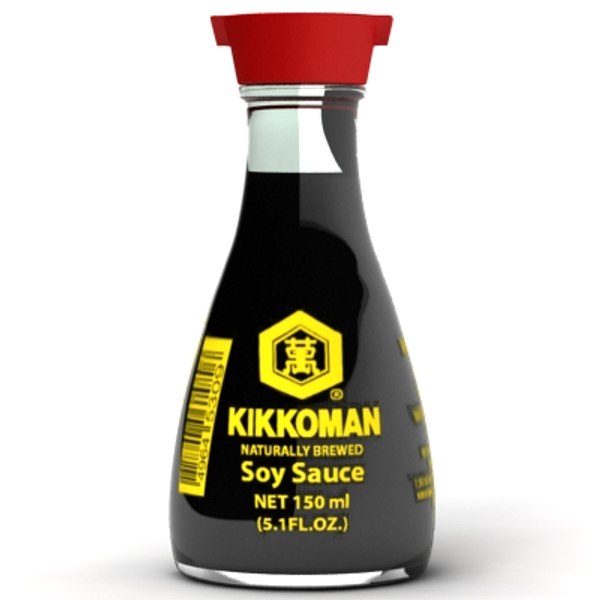 kikkoman soja 3d model