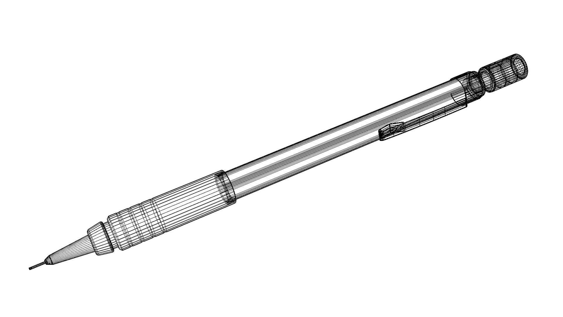 3D Graphgear 500 Mechanical Pencil - TurboSquid 2368851