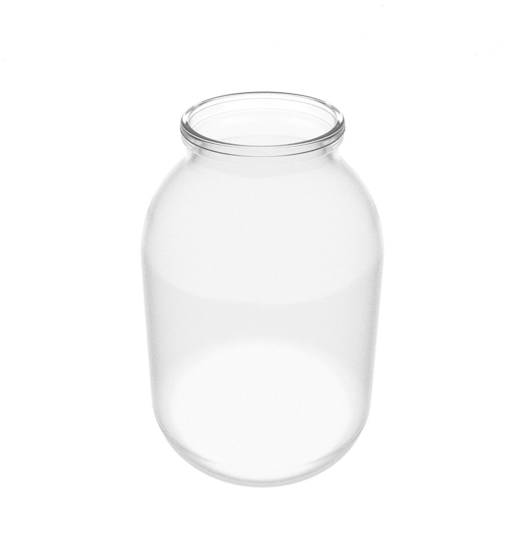 Glass Jars Ussr Standart 3D - TurboSquid 1366135