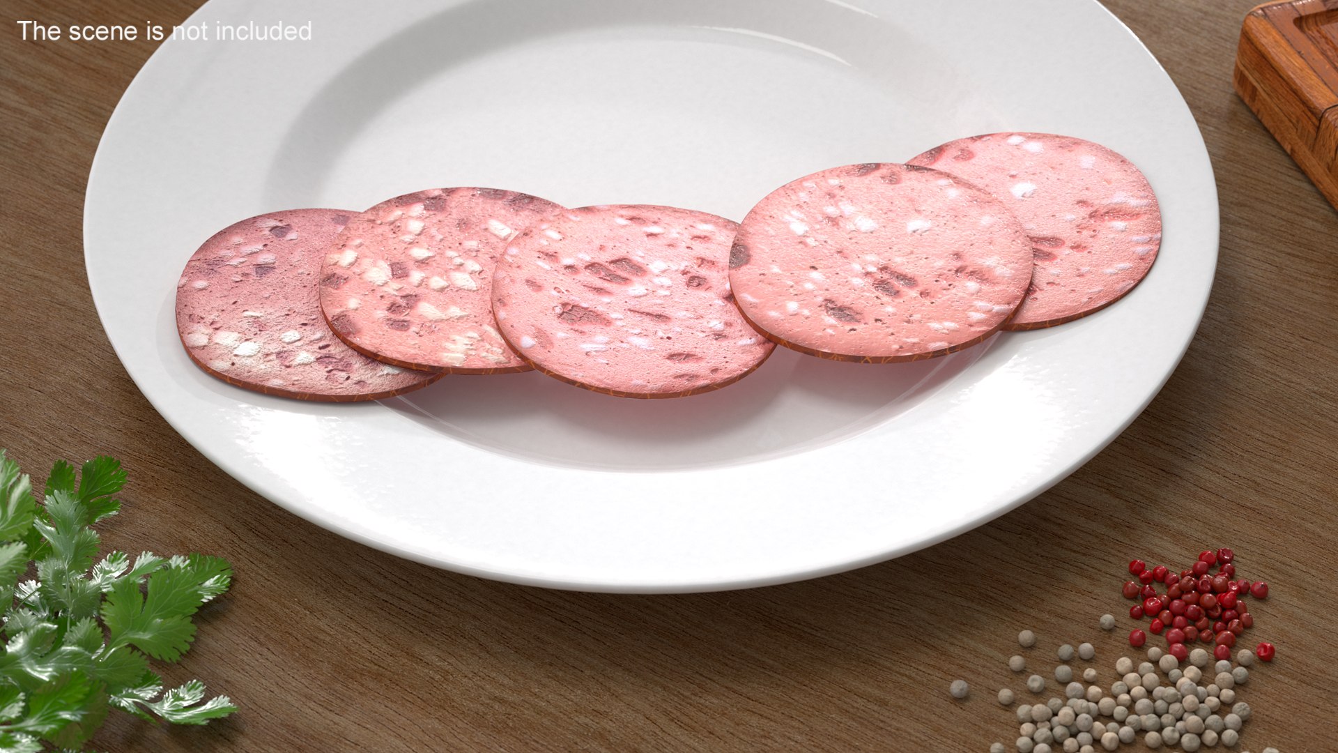 Veal Sausage On Plate 3D Model - TurboSquid 2194295