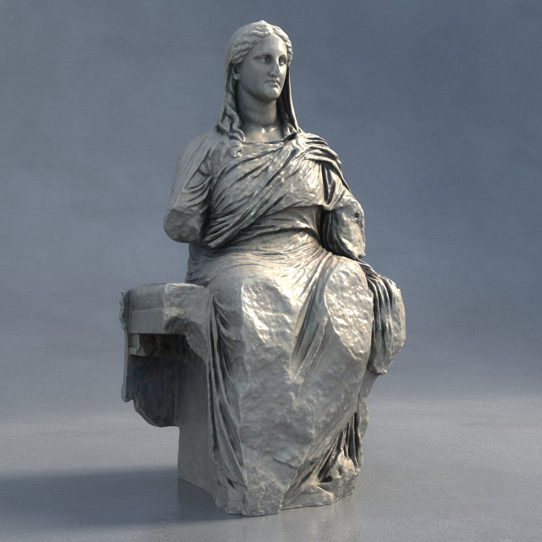 Ancient Statue Model - TurboSquid 2238969